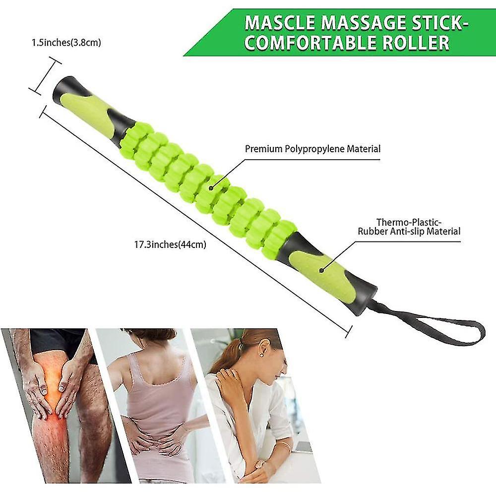 Muscle Roller Massage Stick For Athletes,calf Roller, Back Leg Massager ...