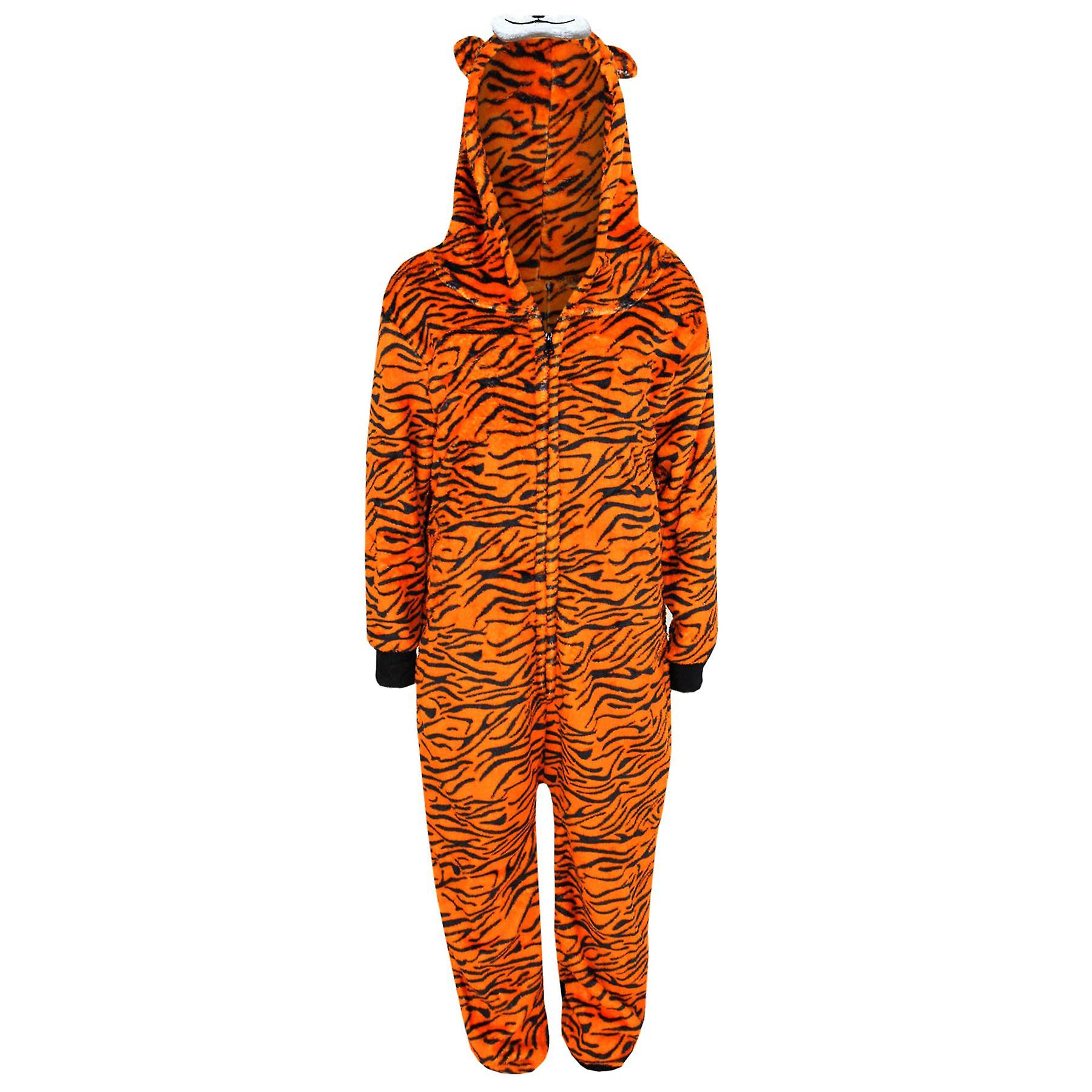 A2Z 4 Kids Girls Boys Tiger A2Z Onesie One Piece Tiger Cosplay Jumpsuit ...