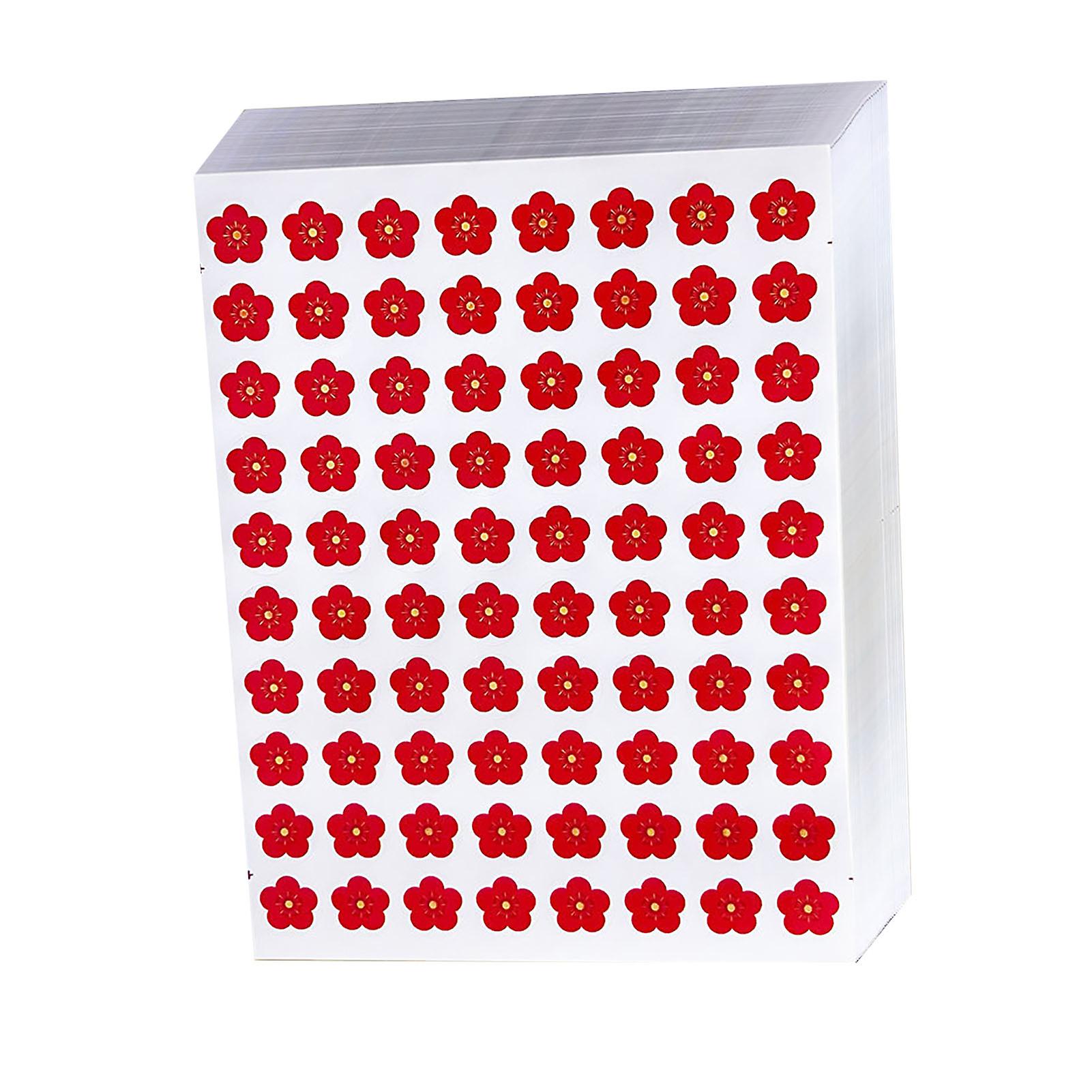 800pcs Reward Stickers Little Red Flowers Reward Stickers Students Self ...