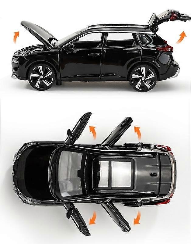 1/32 Nissan X-Trail SUV Miniature Diecast Toy Car Model Sound & Light ...