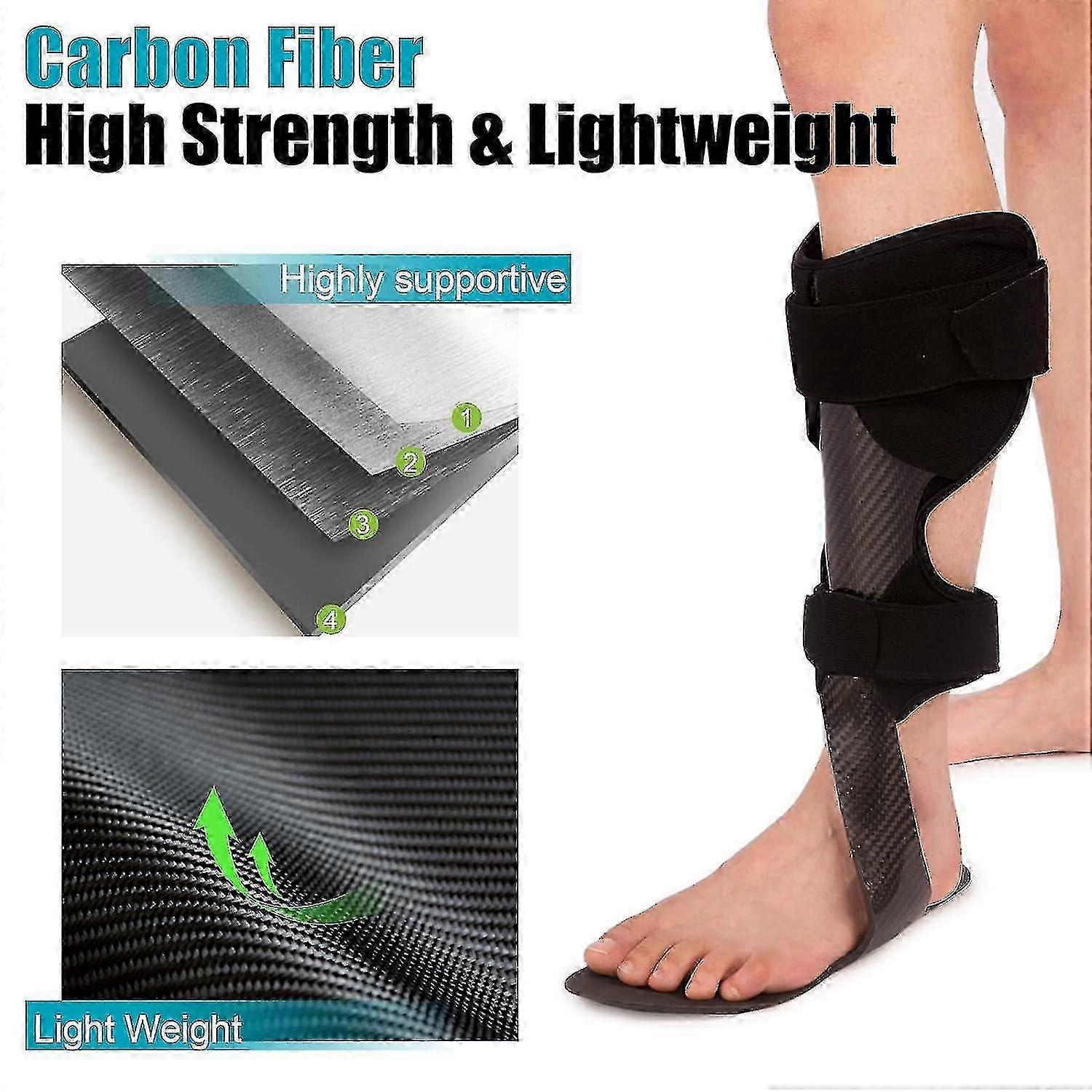 Afo Brace Lightweight Ankle Foot Orthosis Foot Drop Brace Afo ...