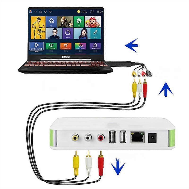 Easycap Video Capture Card Cd Zgrywanie Z Vhs | Fruugo UK