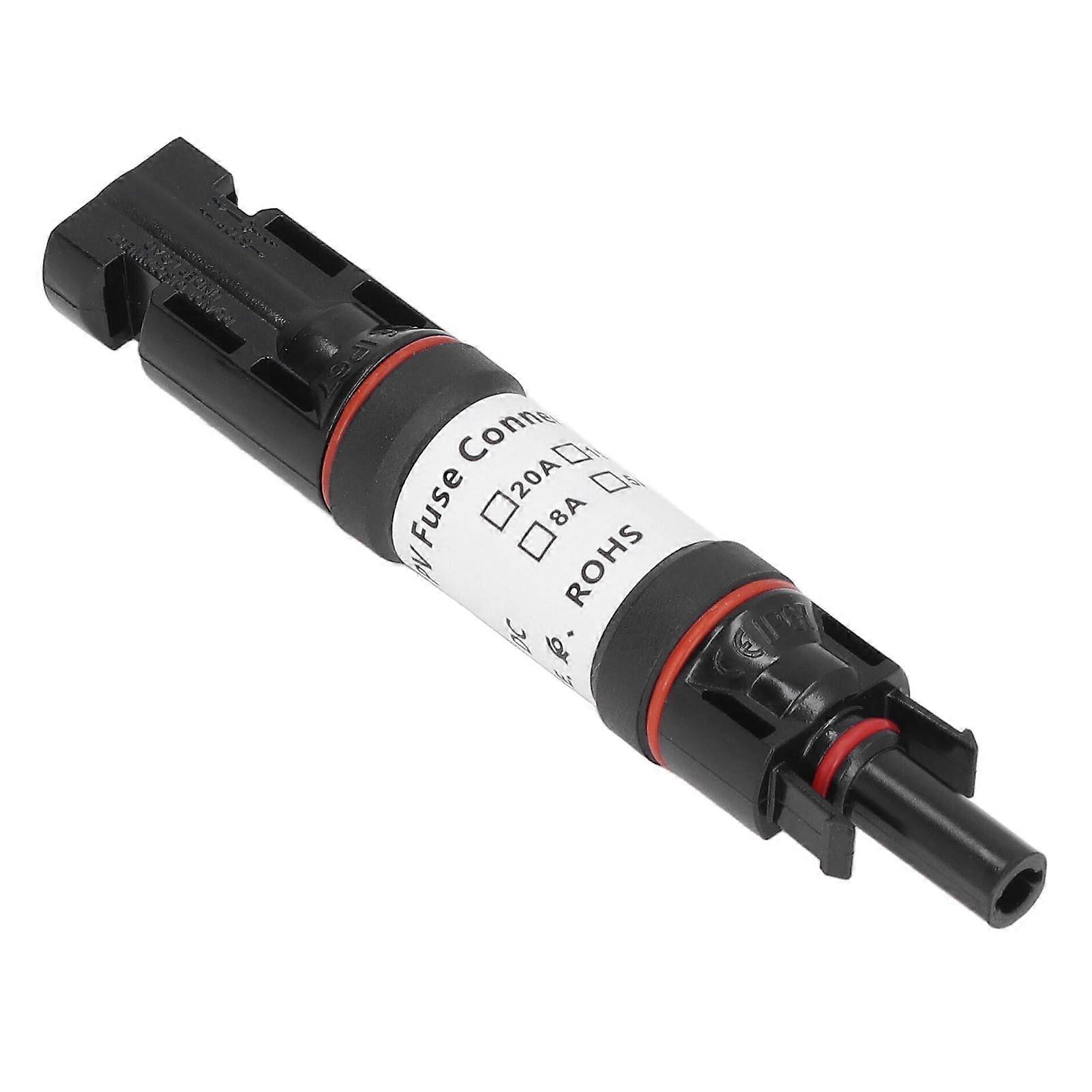 Solar PV Fuse Holder PPO Brass Photovoltaic Connector with Self Locking ...