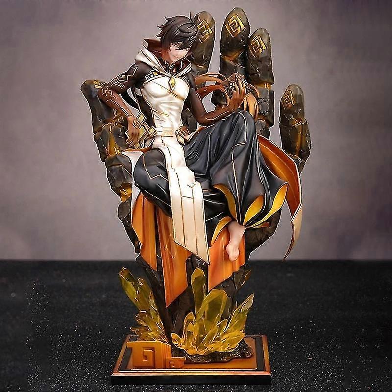 26cm Genshin Impact Figur Zhongli Anime Figur Morax Zhongli Simulation ...