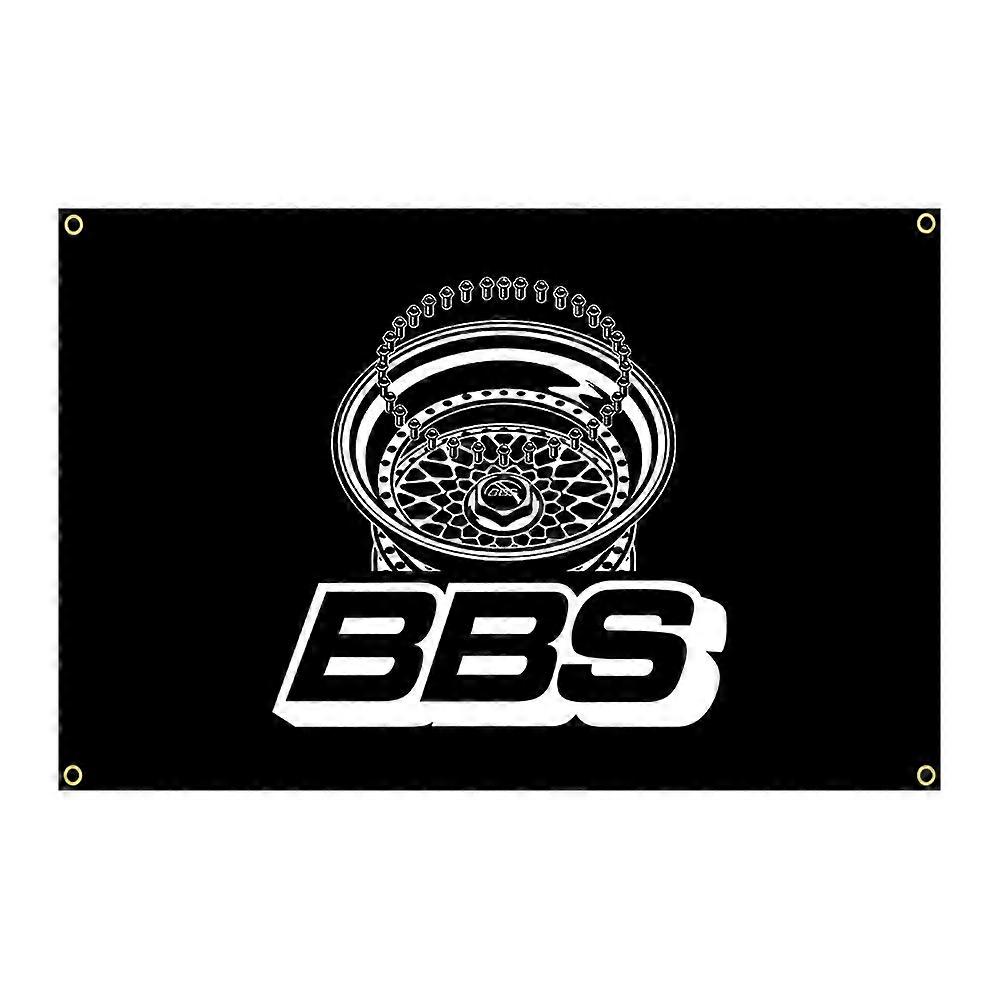banner 90x150cm BBS logo Flag Polyester Printed Racing Car Banner For ...