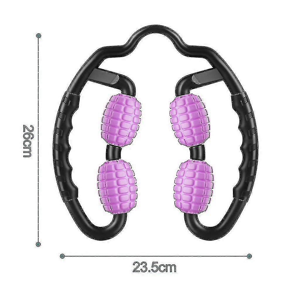 Muscle Massage Roller, Fascia & Massage Device With Handle For Self ...