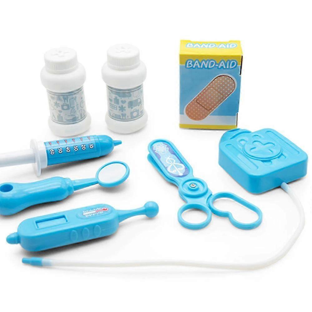 17 Pack Kids Pretend Doctor Set Portable Backpack Medical Kit Cosplay ...