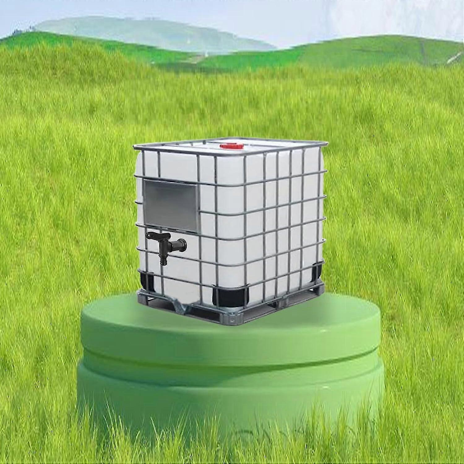 2 Pieces Plastic Tank Faucet, Rainwater Tank Faucet with PTFE Tape IBC ...