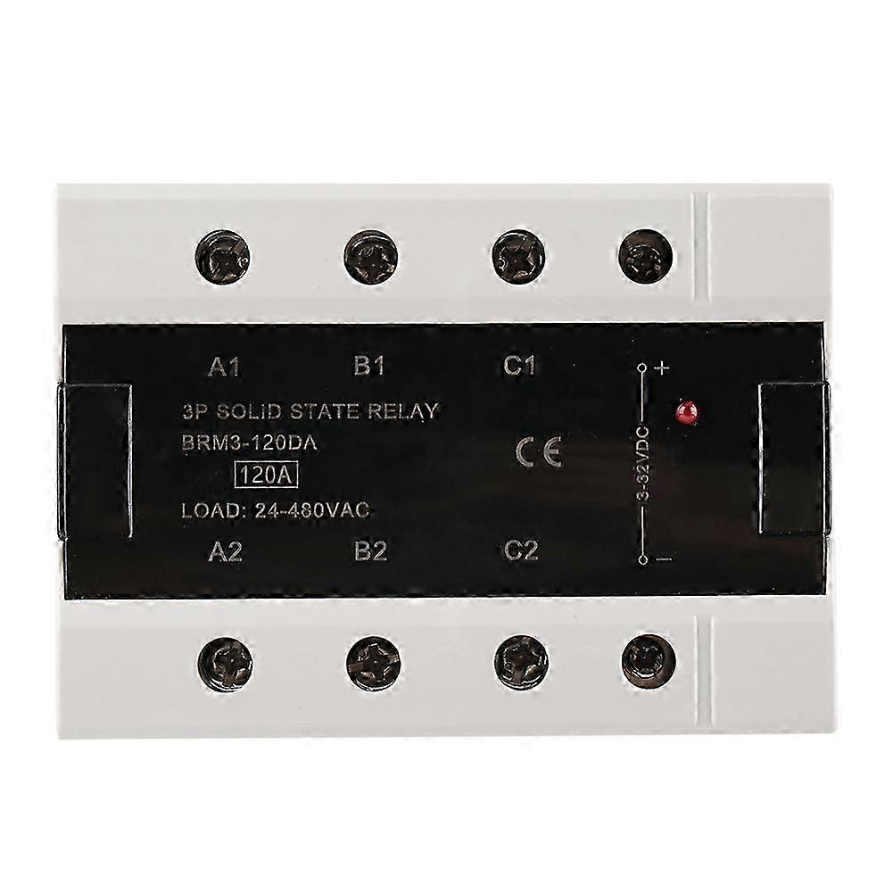 Load 24-480VAC Three Phase Solid State Relay (BRM3-120DA) | Fruugo UK