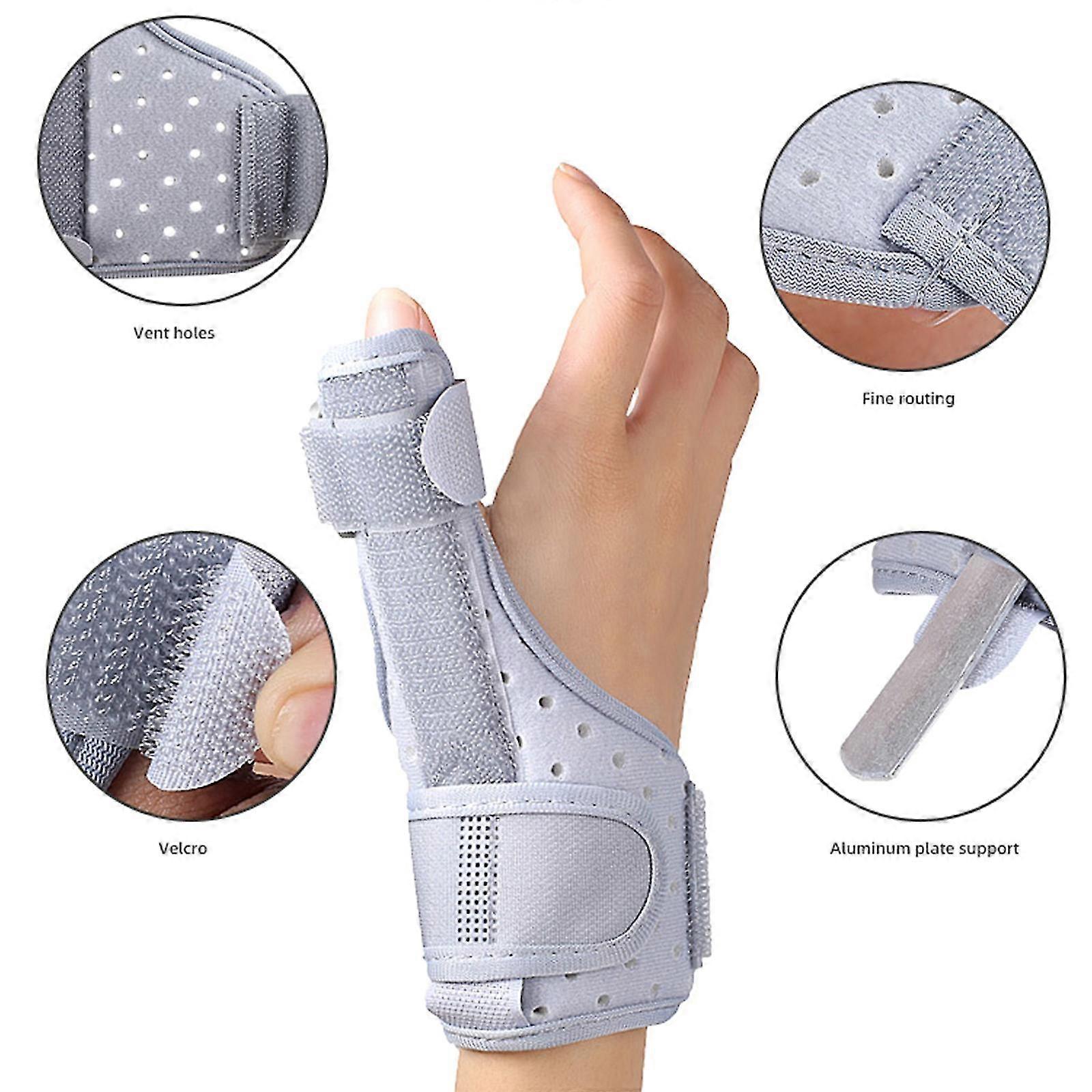 Aluminum Brace Support Guard Splints Compression Finger Splint ...