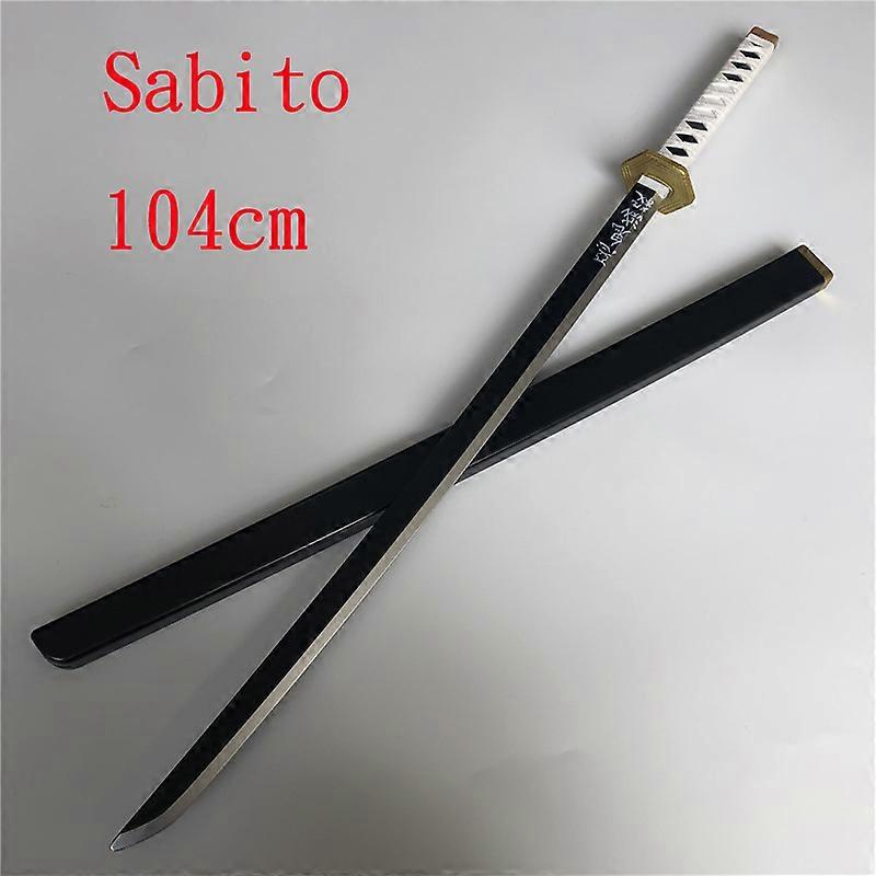 104cm Kimetsu no Yaiba PU Sword Weapon Demon Slayer Cosplay Sabito ...