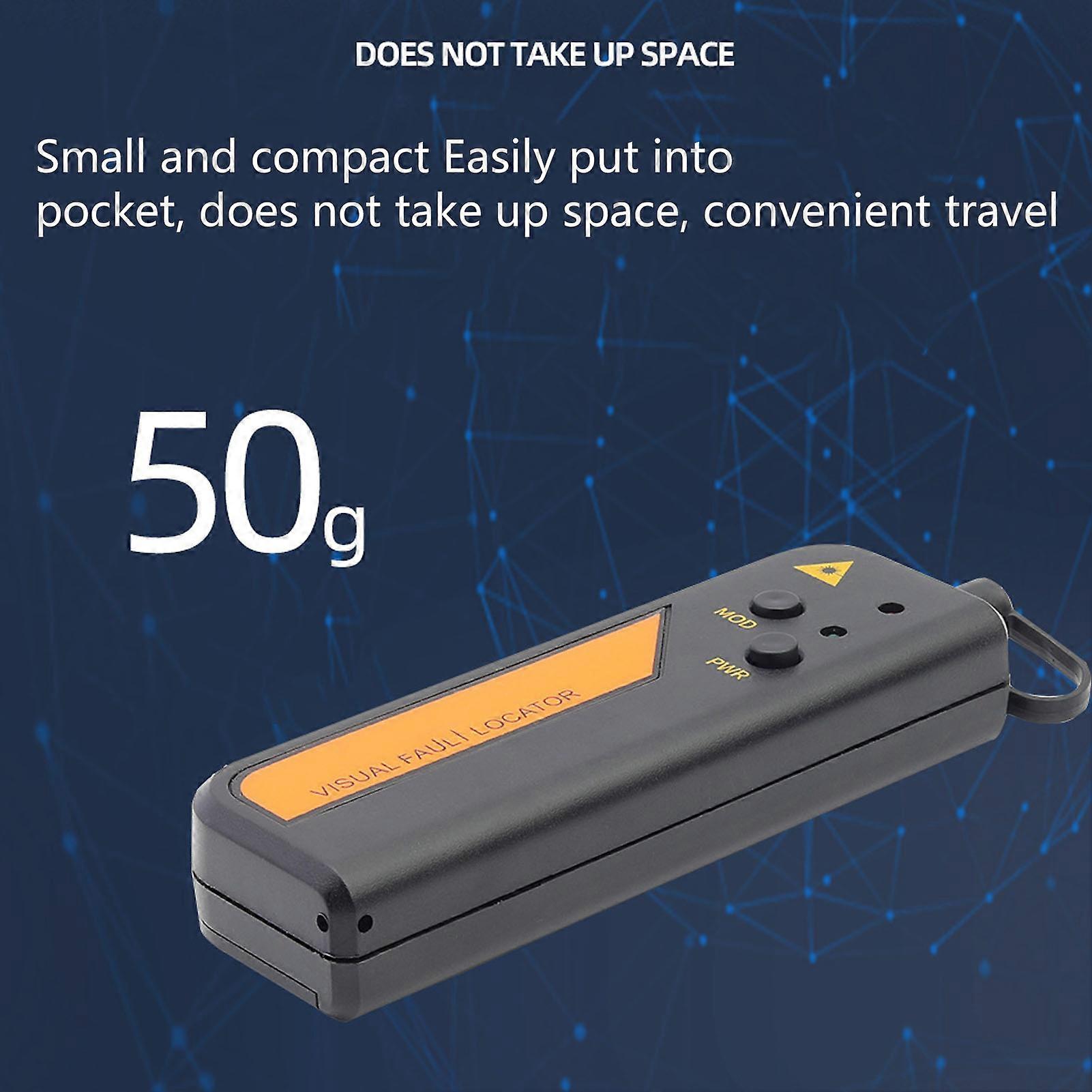 10KM Visual Fault Locator Fiber Optic Detector Portable Optical Cable ...