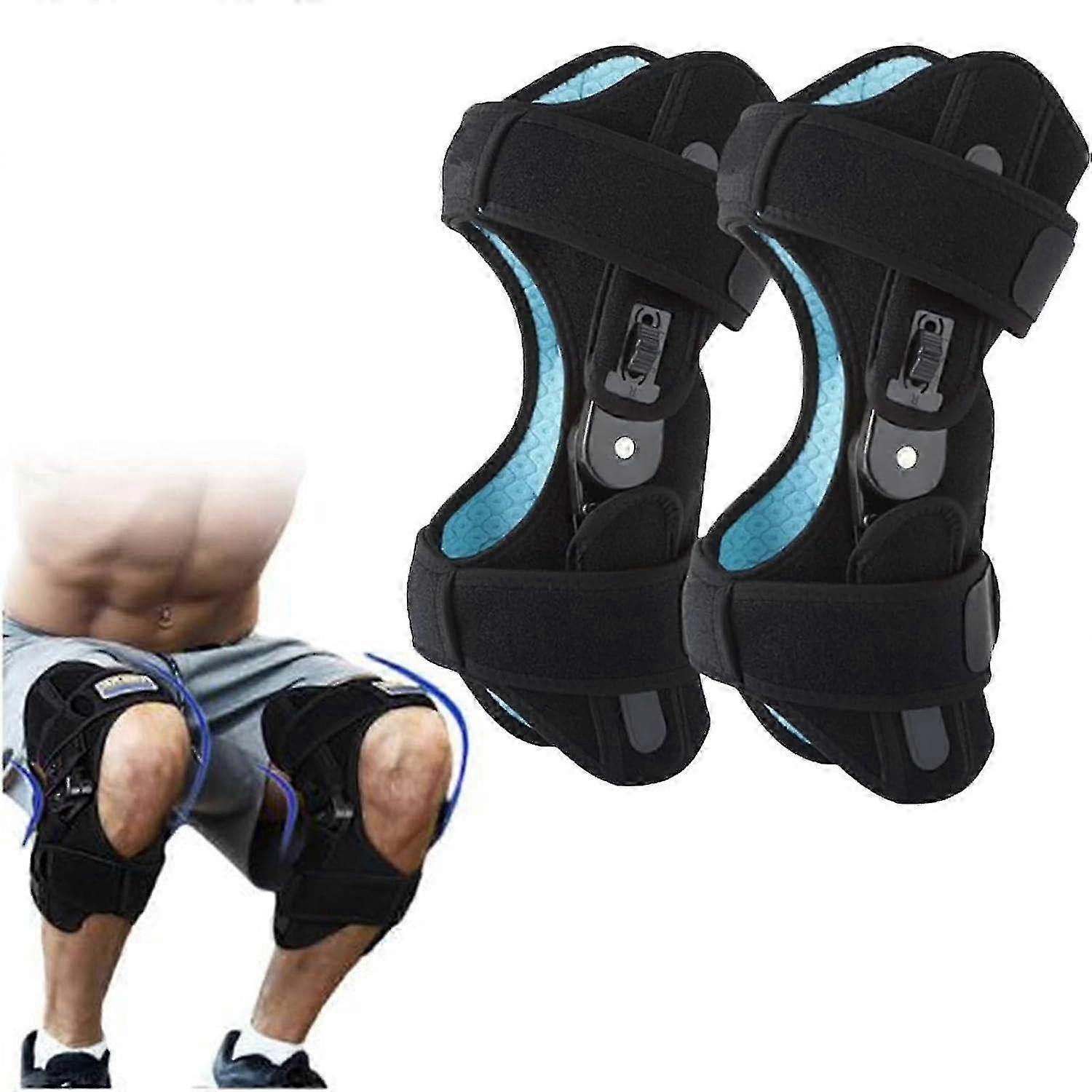 Knee Braces 2.0, Knee Braces Spring Loaded,Patellar Stabilizing Knee ...