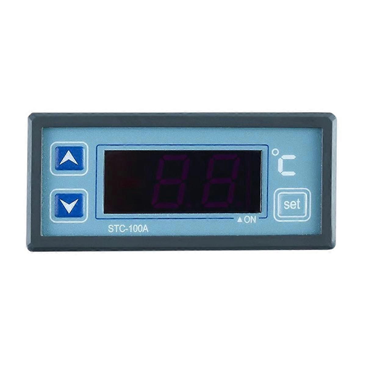 STC-100A Digital Temperature Controller AC220V Intelligent Temperature Regulator Refrigeration ...