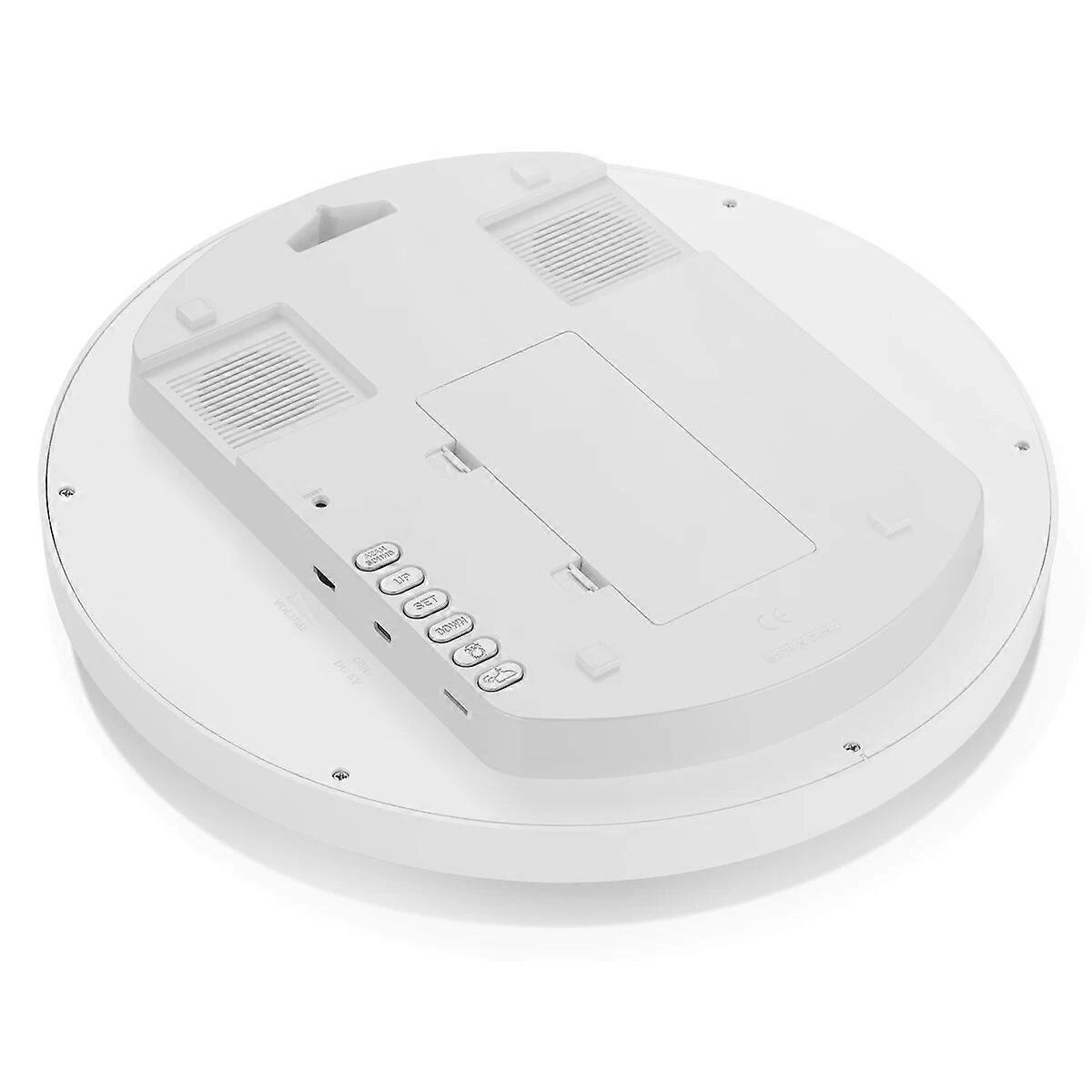 AL-FATIHA Athan Muslim Clock Digital-Analog Watch with Hijri Calendar ...