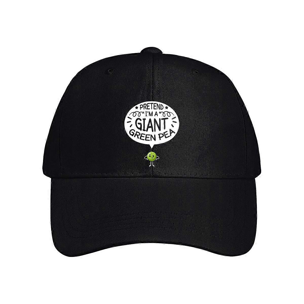 Pretend I'm A Giant Green Pea Baseball Cap | Fruugo UK
