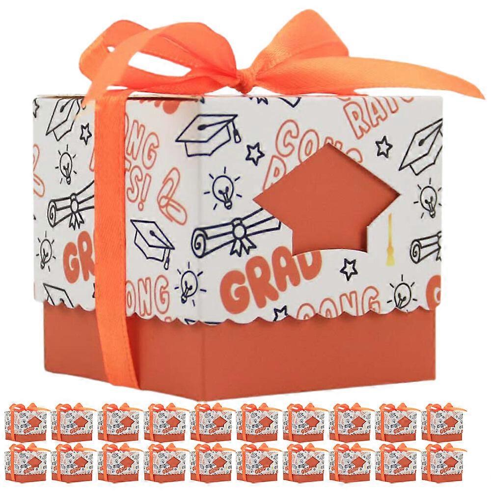 50pcs Graduation Candy Boxes Sweets Boxes Graduation Party Favors ...