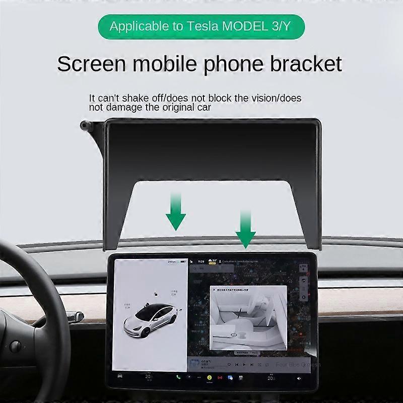 Tesla Model3/Y Screen Car Phone Mount Model3 Y Screen Mount Car Tablet ...