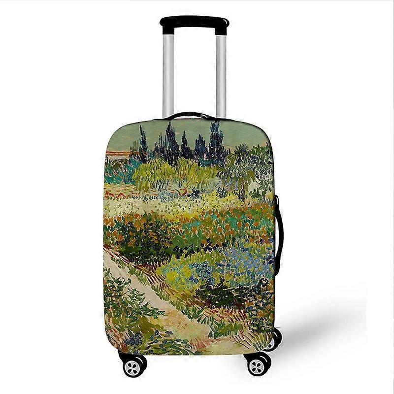 Van Gogh Art Oil Painting Abstract Art Luggage Cover for Travel Starry ...