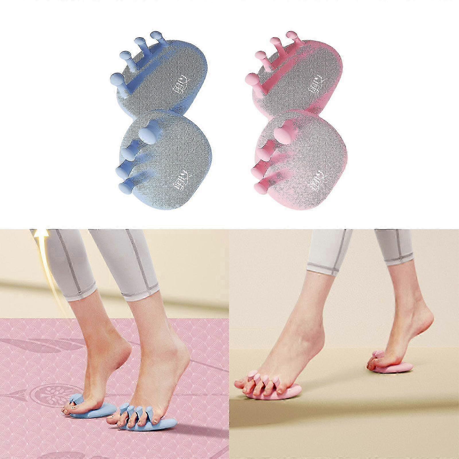 Soft Toe Separators Fitness Improve Legs Shape Home Toe Spacers Arch ...