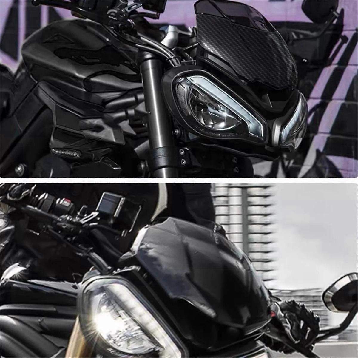 For Street Triple 765RS Carbon Fiber Sport Screen Deflector | Fruugo UK
