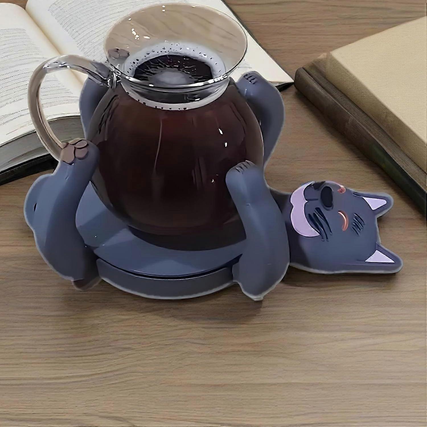 3D Print Cat Coasters, Funny Cats Cup Holder For Drinks, Funny Coasters ...