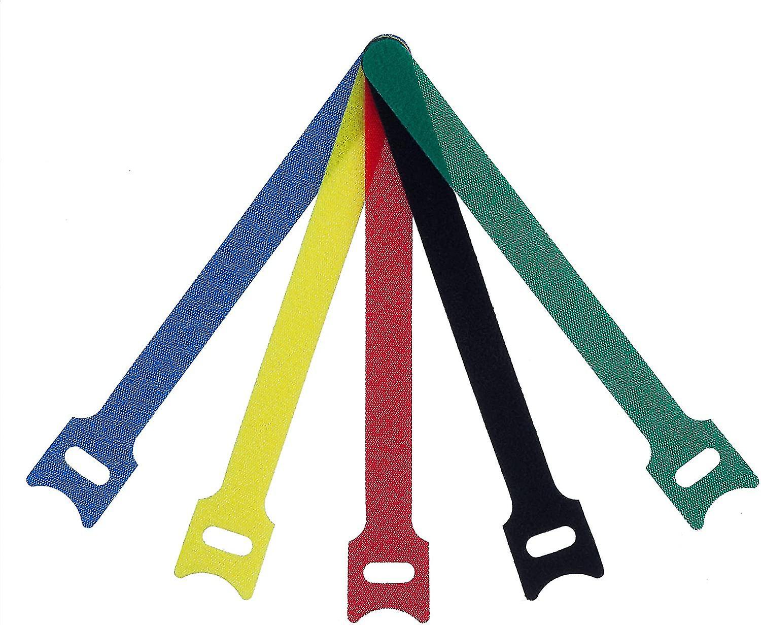 50 Pieces Reusable Velcro Fasteners Cable Velcro Fasteners Cable Velcro ...