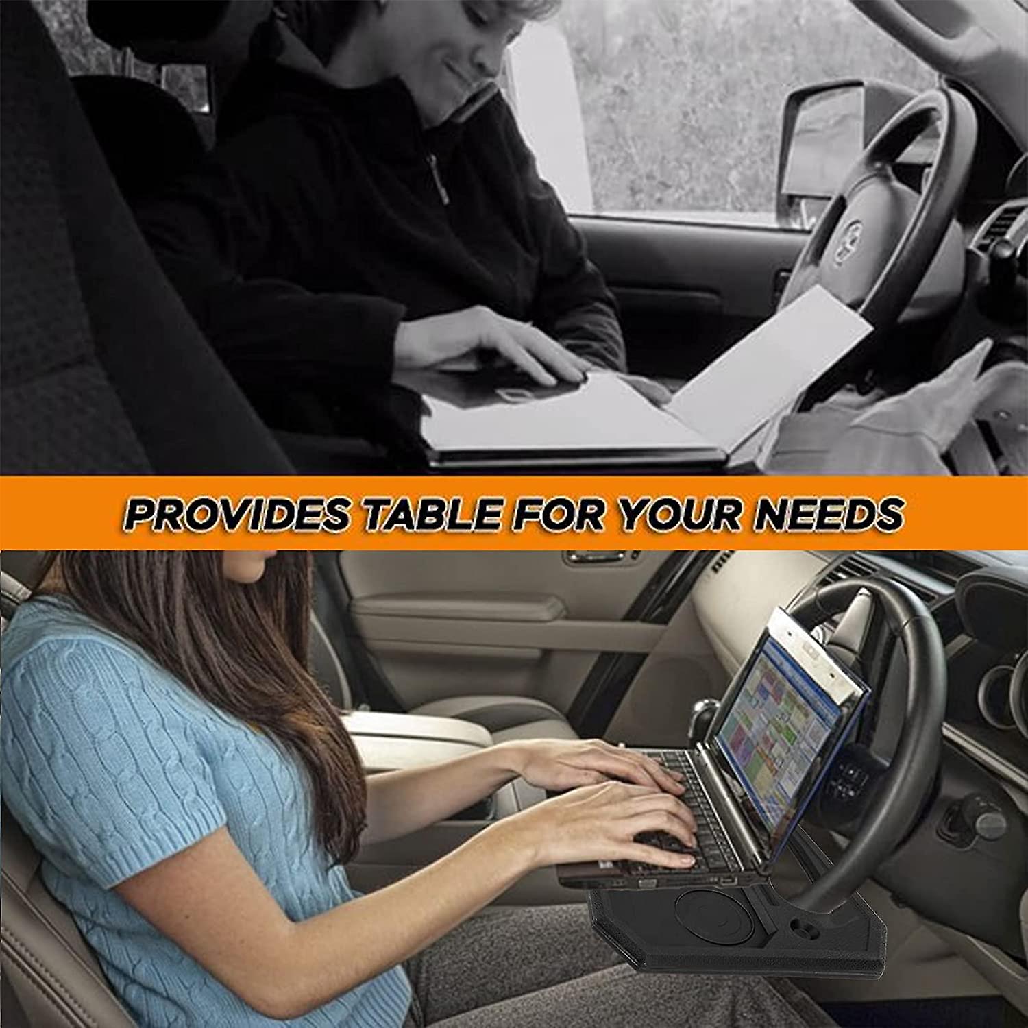 Steering Wheel Desk Portable Car Tray Universal Multifunctional Auto ...