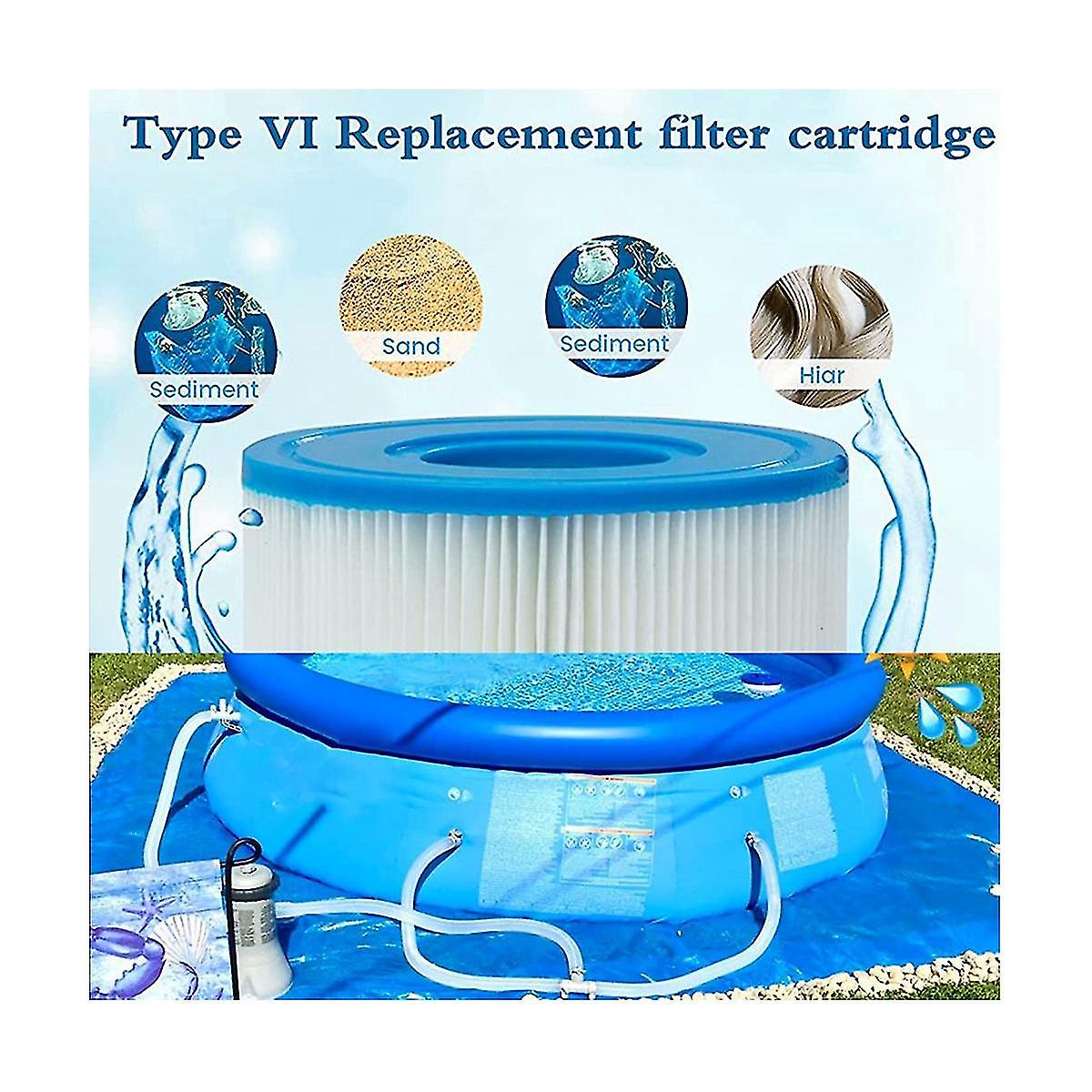 Zwembad filter voor spa filter pomp type Vi, hot tub filters voor ...