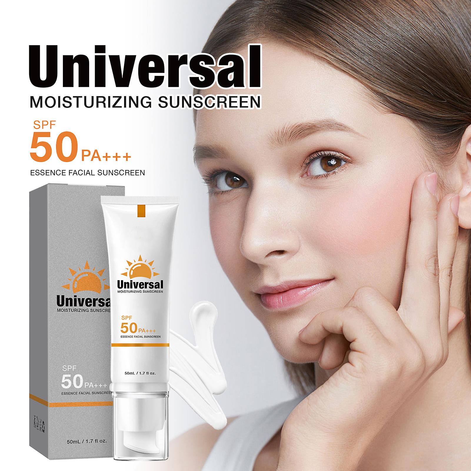 Anti-UV Facial Sunscreen Isolation Cream Sunburn Prevent SPF50 Skin Brightening Sunscreen for ...