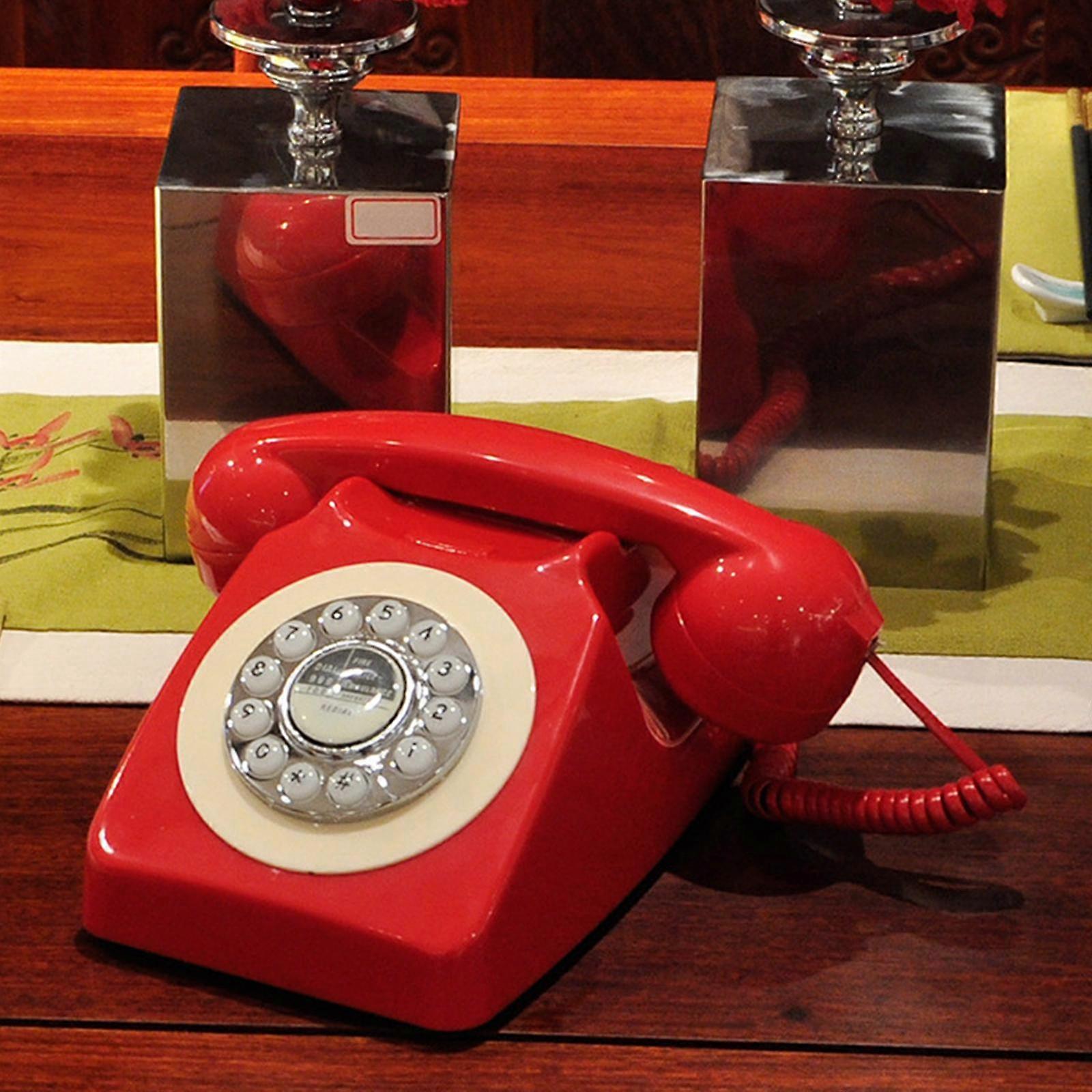 Rotary Dial Landline Phone Dining Room Living Room Corded Landline ...
