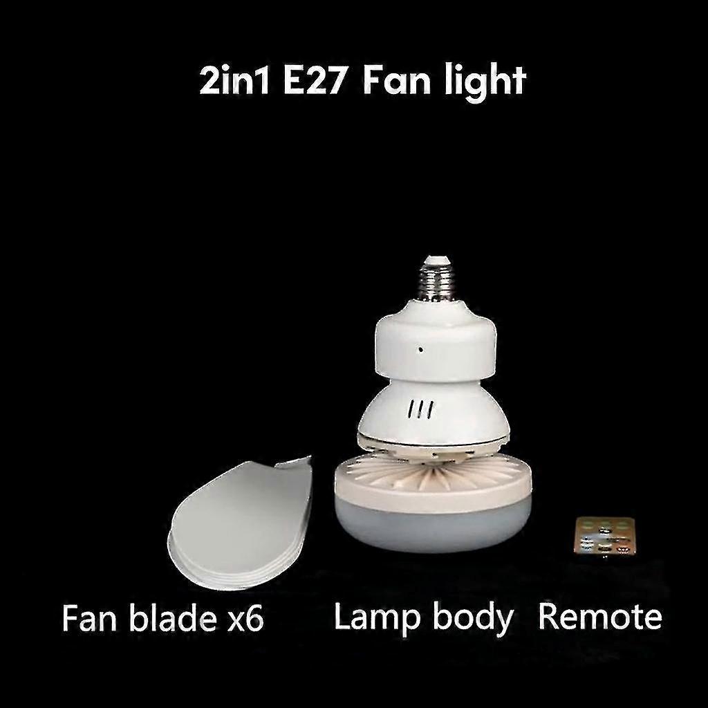 E27 Modern Reversible Ceiling Fan Light 40w Bedroom Remote Control Fan ...