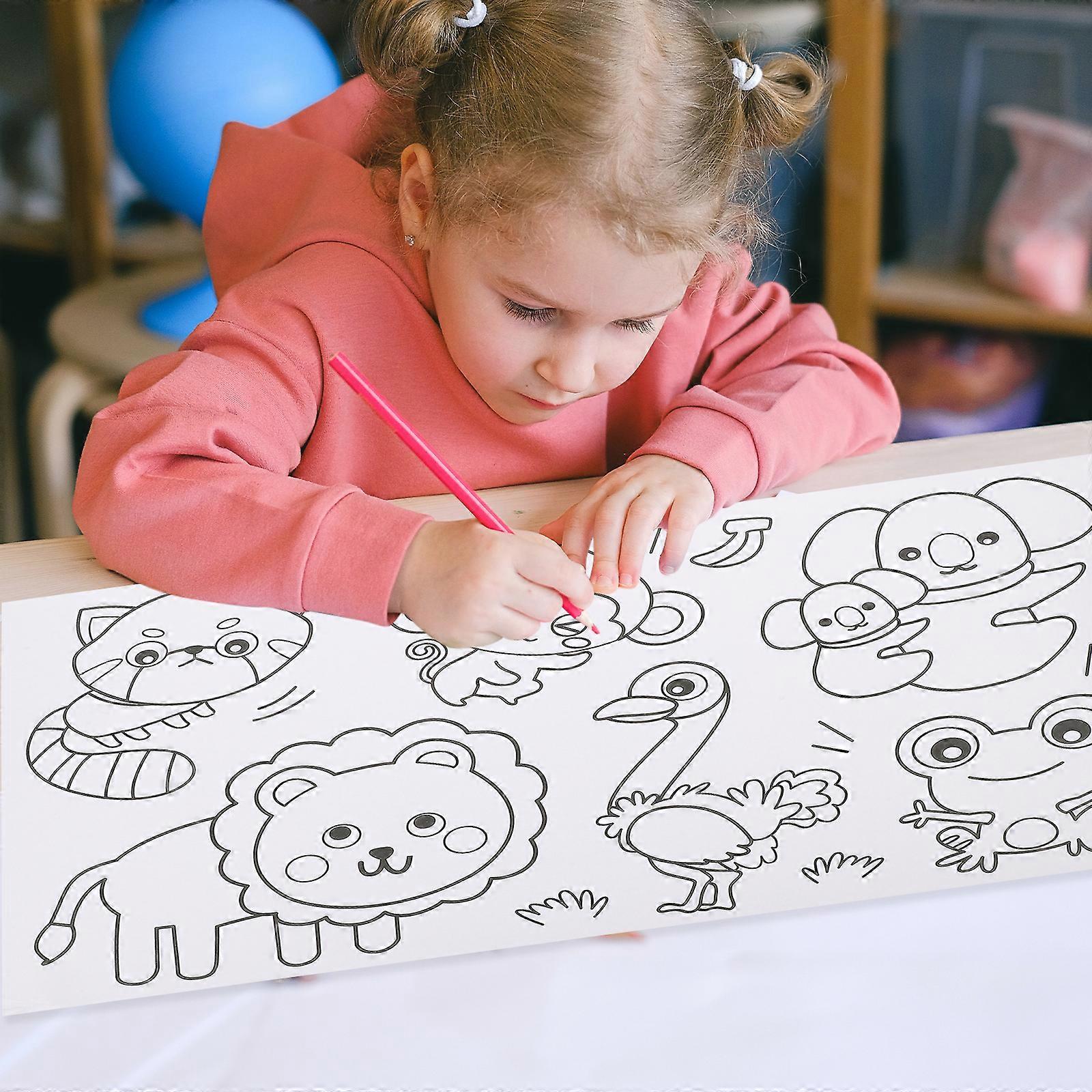 1 Roll Children's Drawing Roll Tracing Paper Roll Kids Painting Paper ...