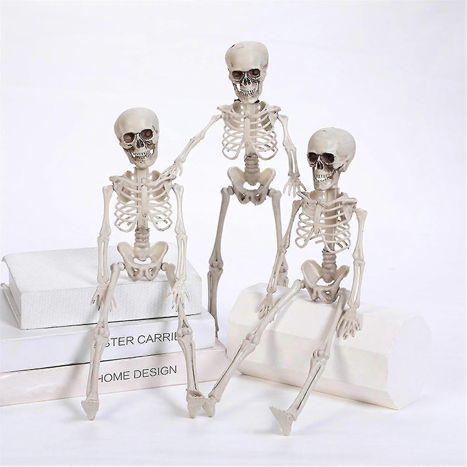 Halloween Decoration Full Body Skeleton Plastic Bones With Posable ...