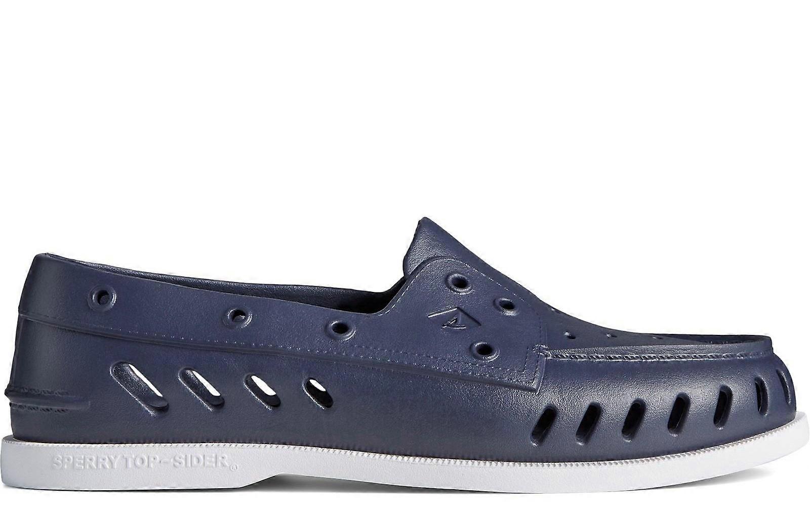 Sperry Authentic Float Boat Shoes Navy/White | Fruugo UK