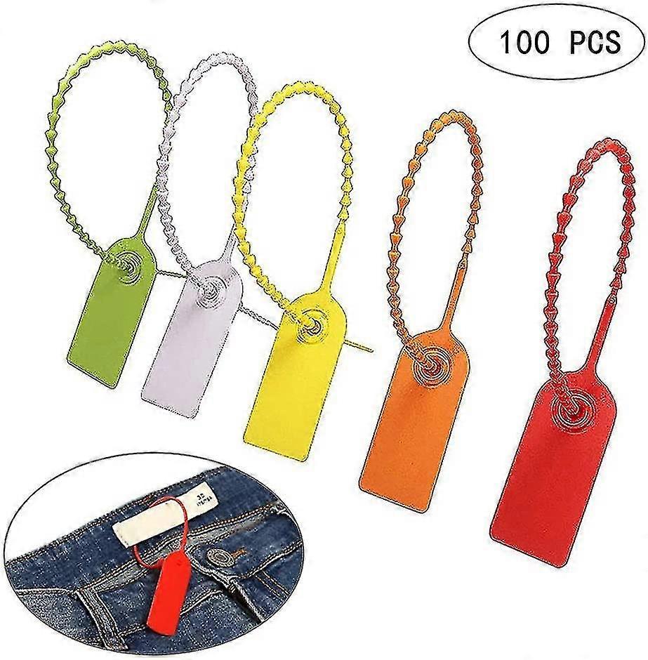 Cable Tie Tags, 100 Pcs Plastic Cable Tie Tags, Self-locking Brand ...