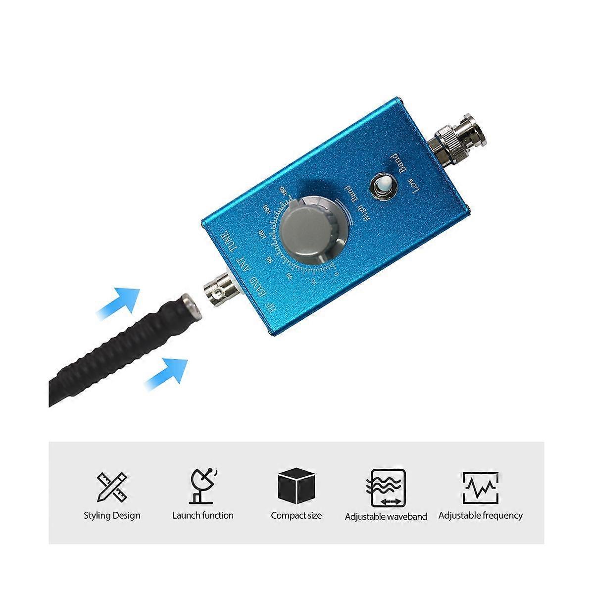 Short-Wave HF3-30MHZ Portable Transceiver Lever Antenna 20W | Fruugo UK