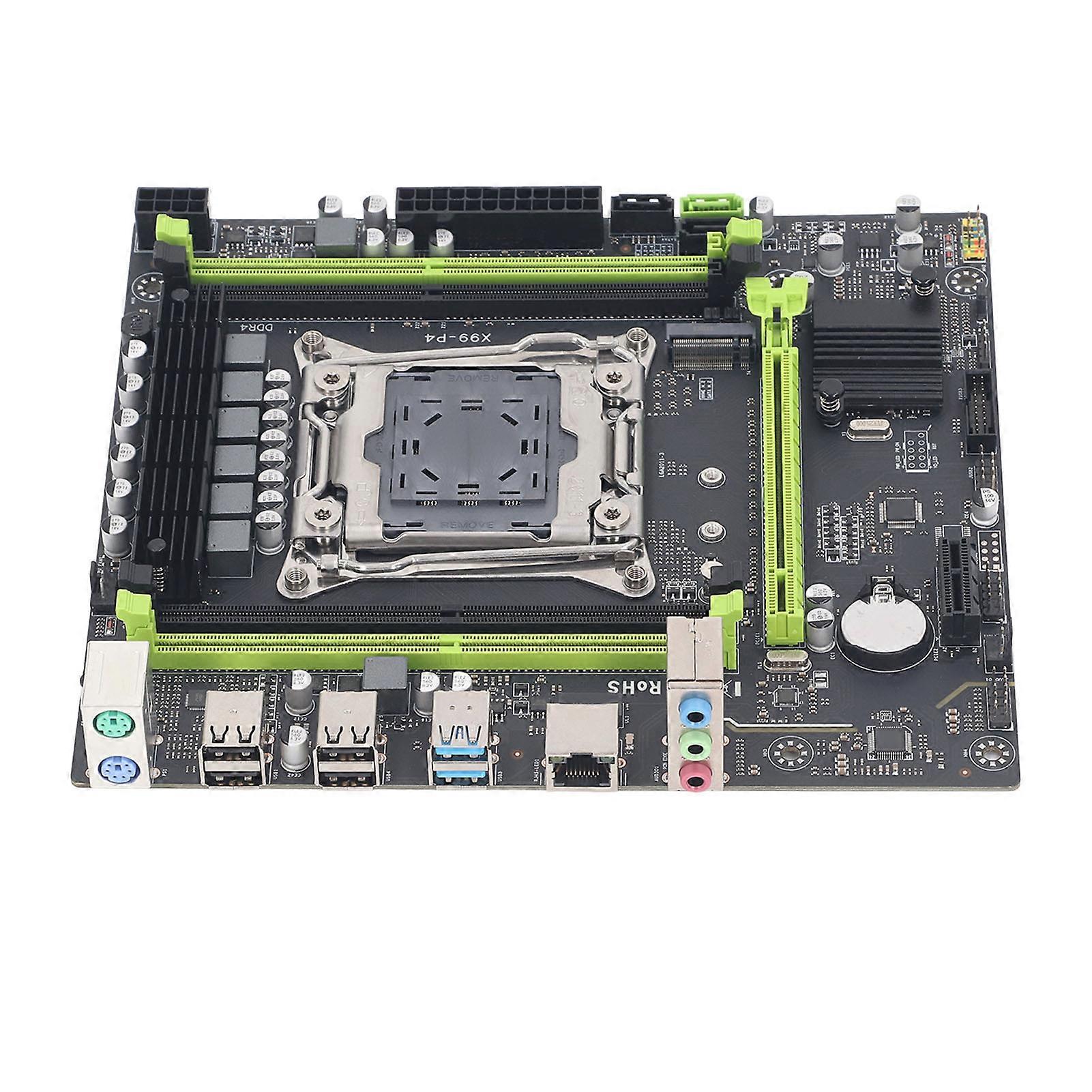 X99 P4 Computer Motherboard LGA2011 CPU 4 DDR4 USB3.0 SATA PCIE M.2 ...