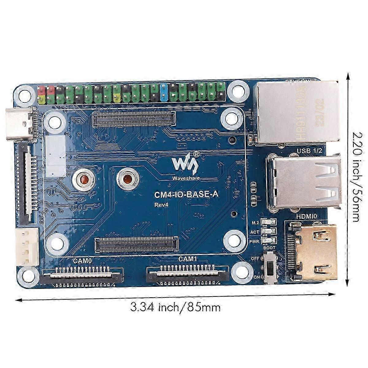 Cm4 Expansion Board For Compute Module 4 Mini Basic Expansion Board ...
