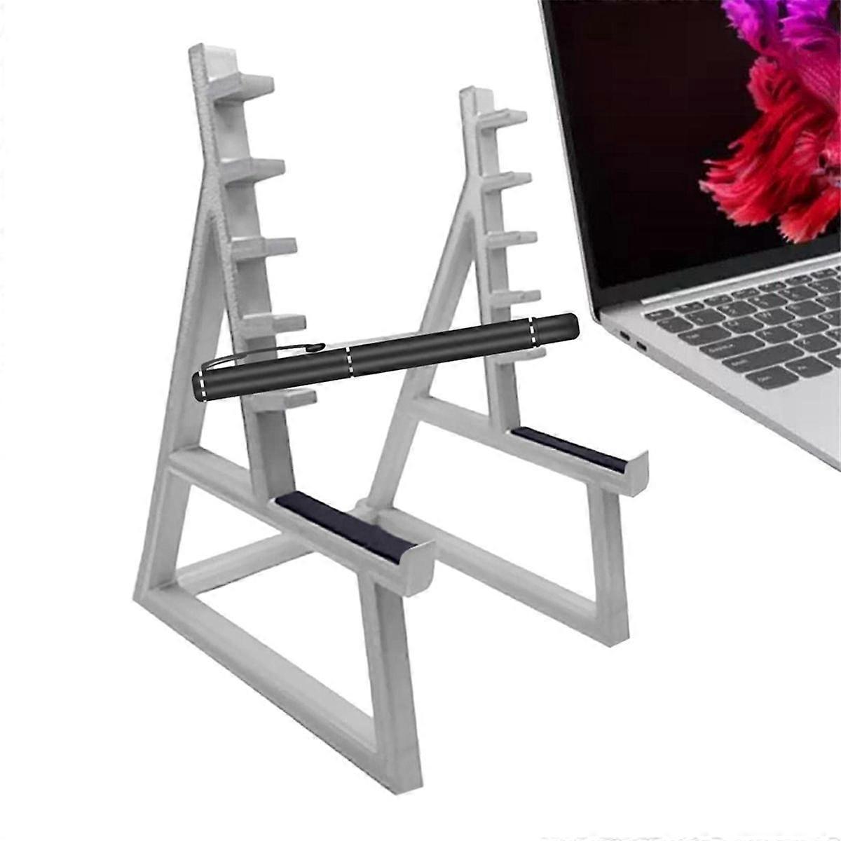 Squat Rack Pen Holder Fun for Office Funny Pen Holder for Men Desk Mini ...