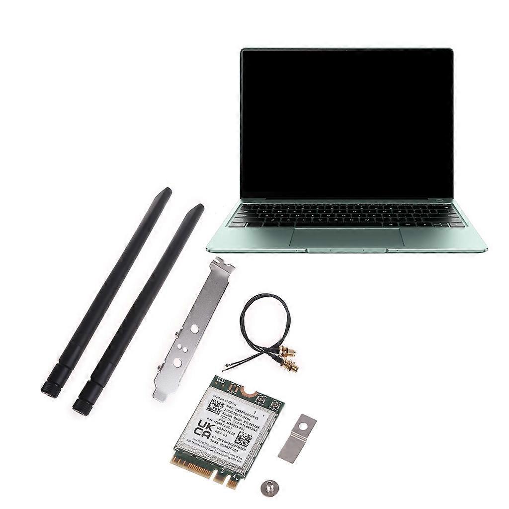 RTL8852AE WiFi 6 Card 802.11ac ax Wireless NGFF M.2 WiFi Card Network ...