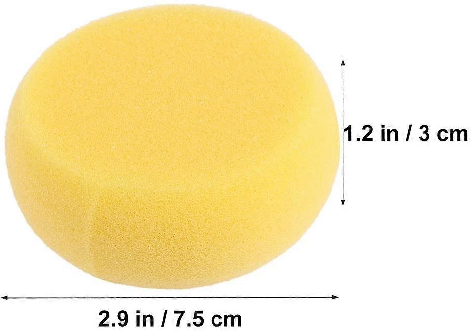 12pcs Round Paint Sponge Craft Sponges for Painting Pottery Art Sponges ...