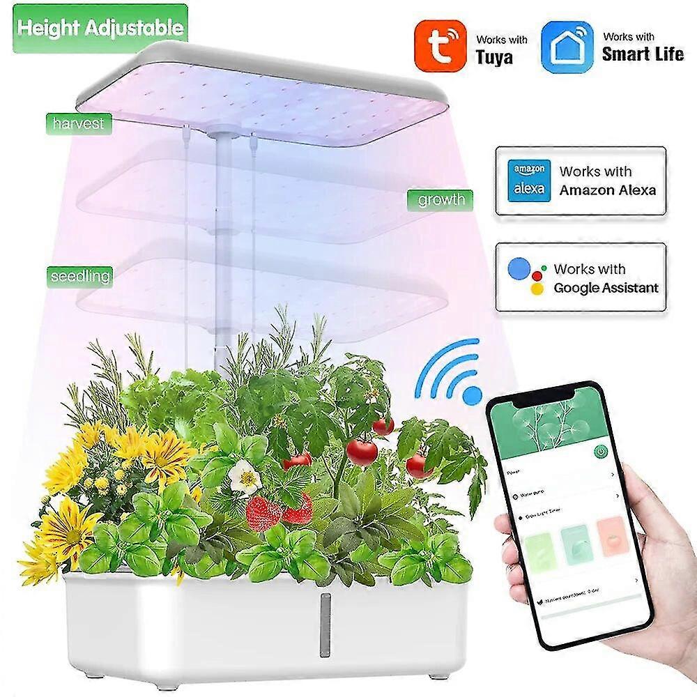 Excellent Wifi Hydroponics Growing System Hydroponic Cultivator Garden ...