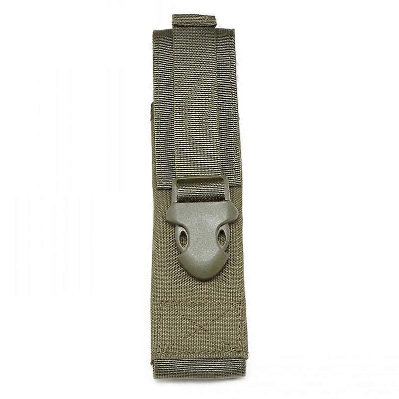 Tactical Flashlight Pouch Military Molle Patrol Stick MP5 Torch Holder ...