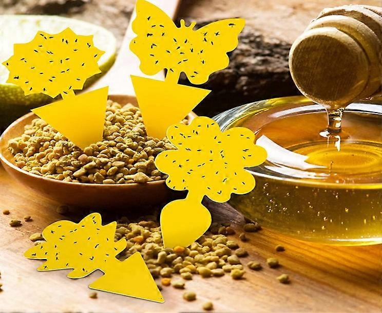 50PCS Double-sided Sticky Insect Board Bait Board Yellow Board ...