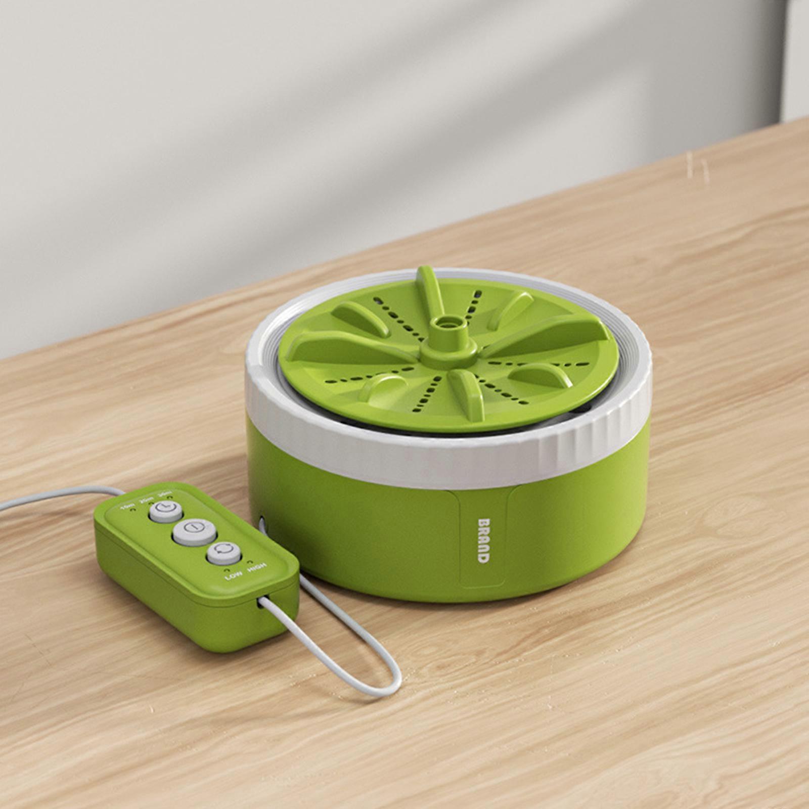 Portable Ultrasonic Washing Machine,USB Powered Mini Turbo Washing ...