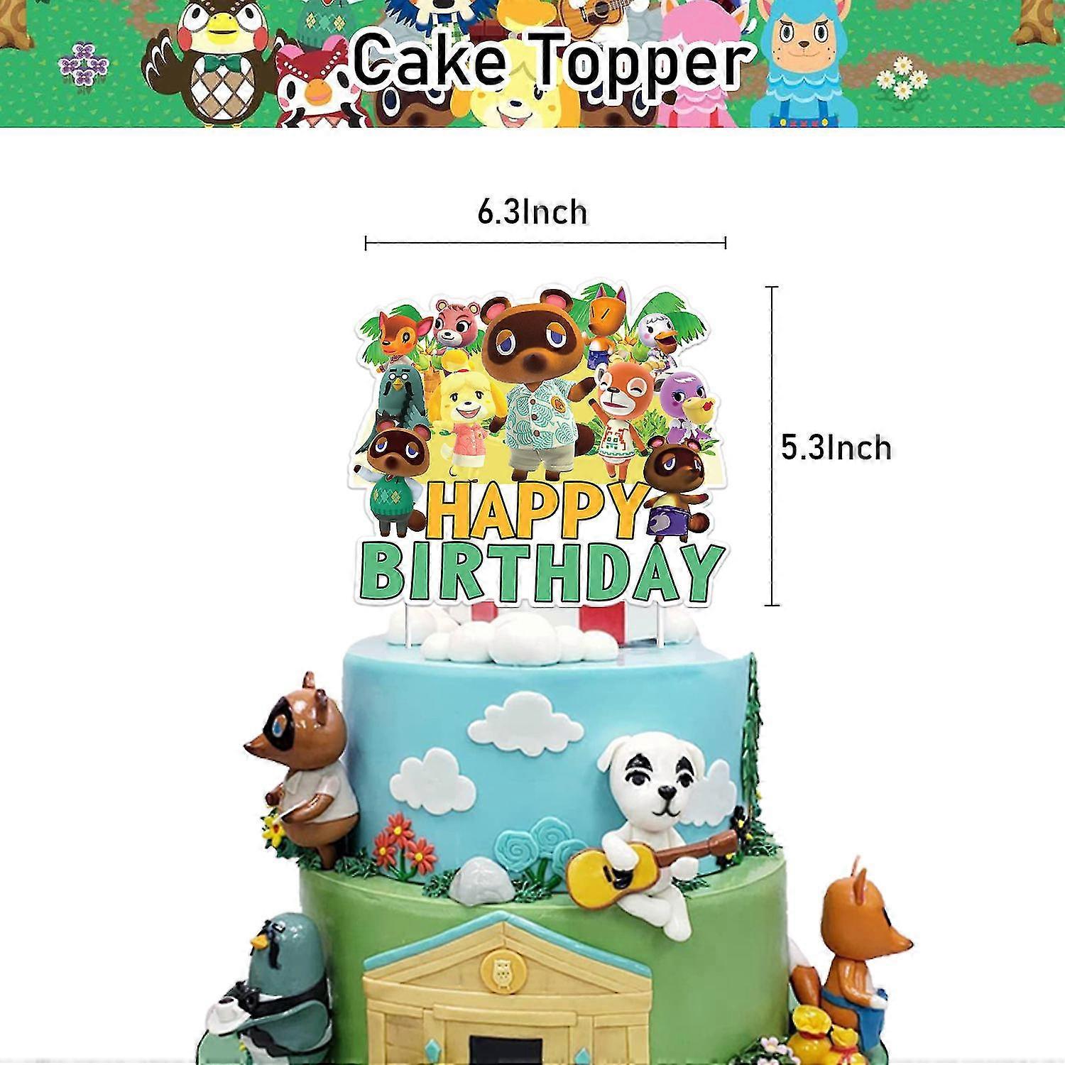 Animal Crossing Themed Birthday Party Decorationsanimal Crossing Pull ...