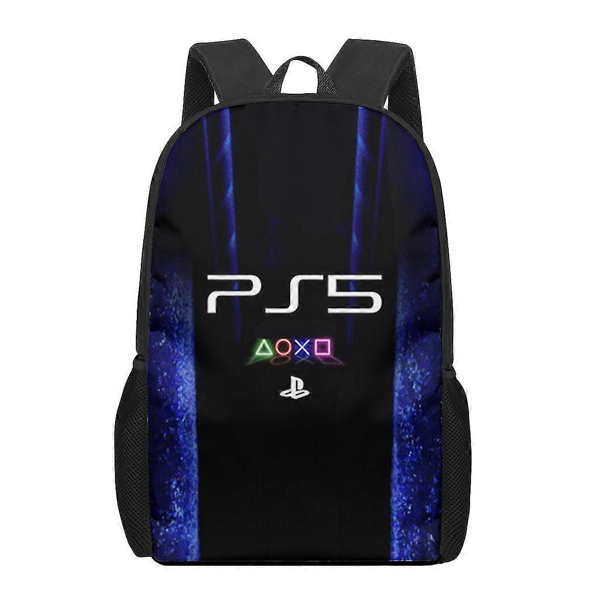 Playstation 5 Ps Pattern Children School Backpack For Girls Boys ...