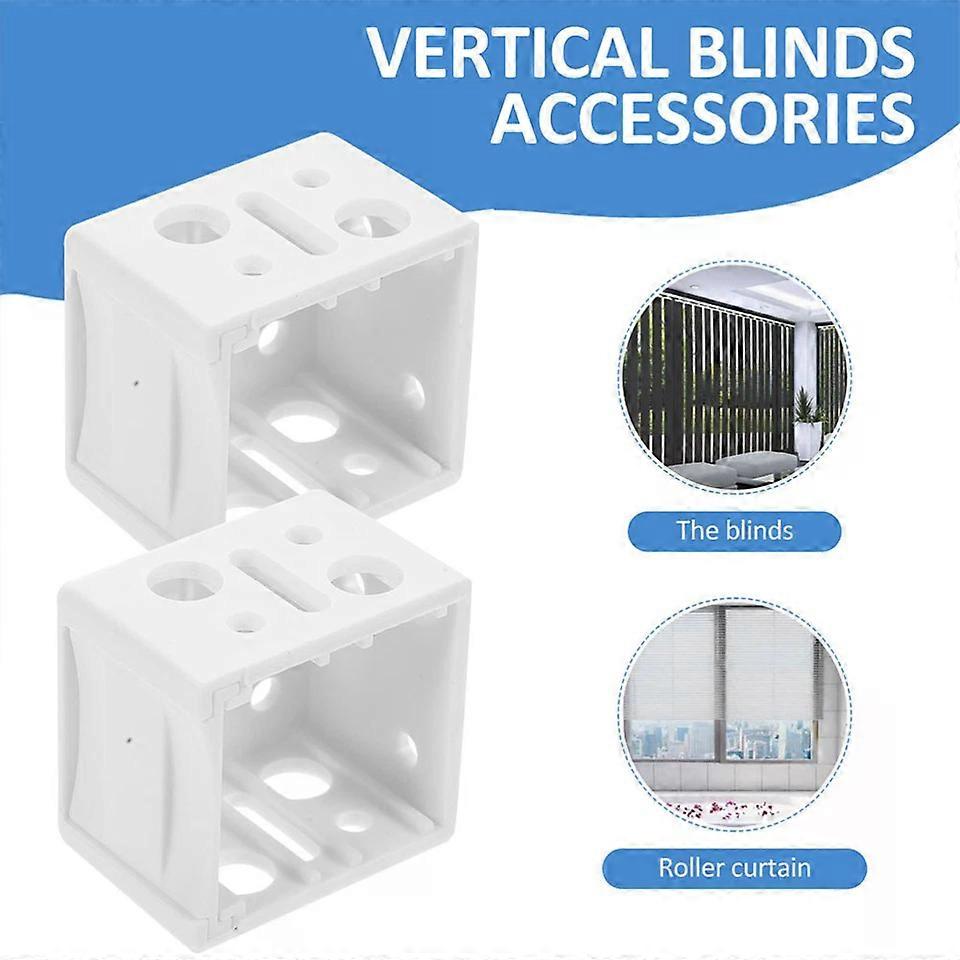 Shutter Bracket Box, 6 Pcs White Mounting Brackets for Miniblinds ...