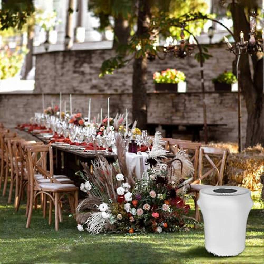 4 Trash Can Covers Suitable for Kitchens, Outdoor Round Trash Cans ...